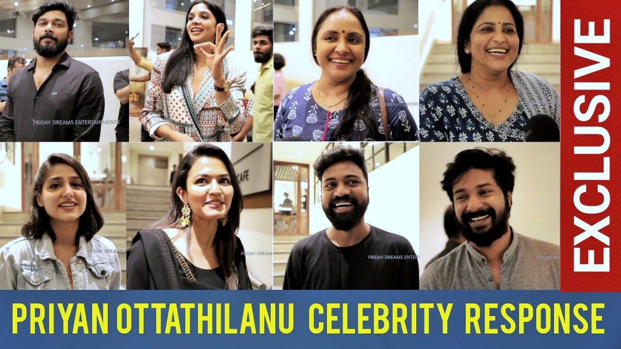 Priyan Ottathilanu Celebrity Show Response | Sharaf U Dheen | Nyla Usha ...