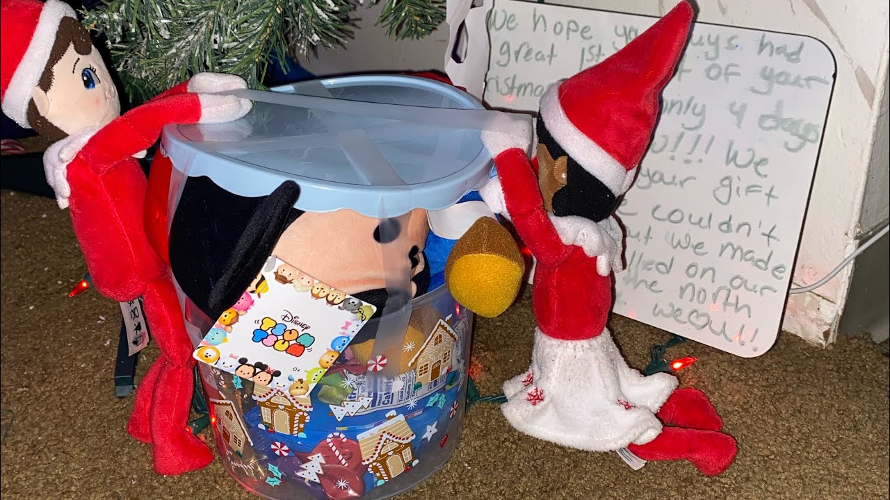 My favorite elf on the shelf idea this year - YouTube