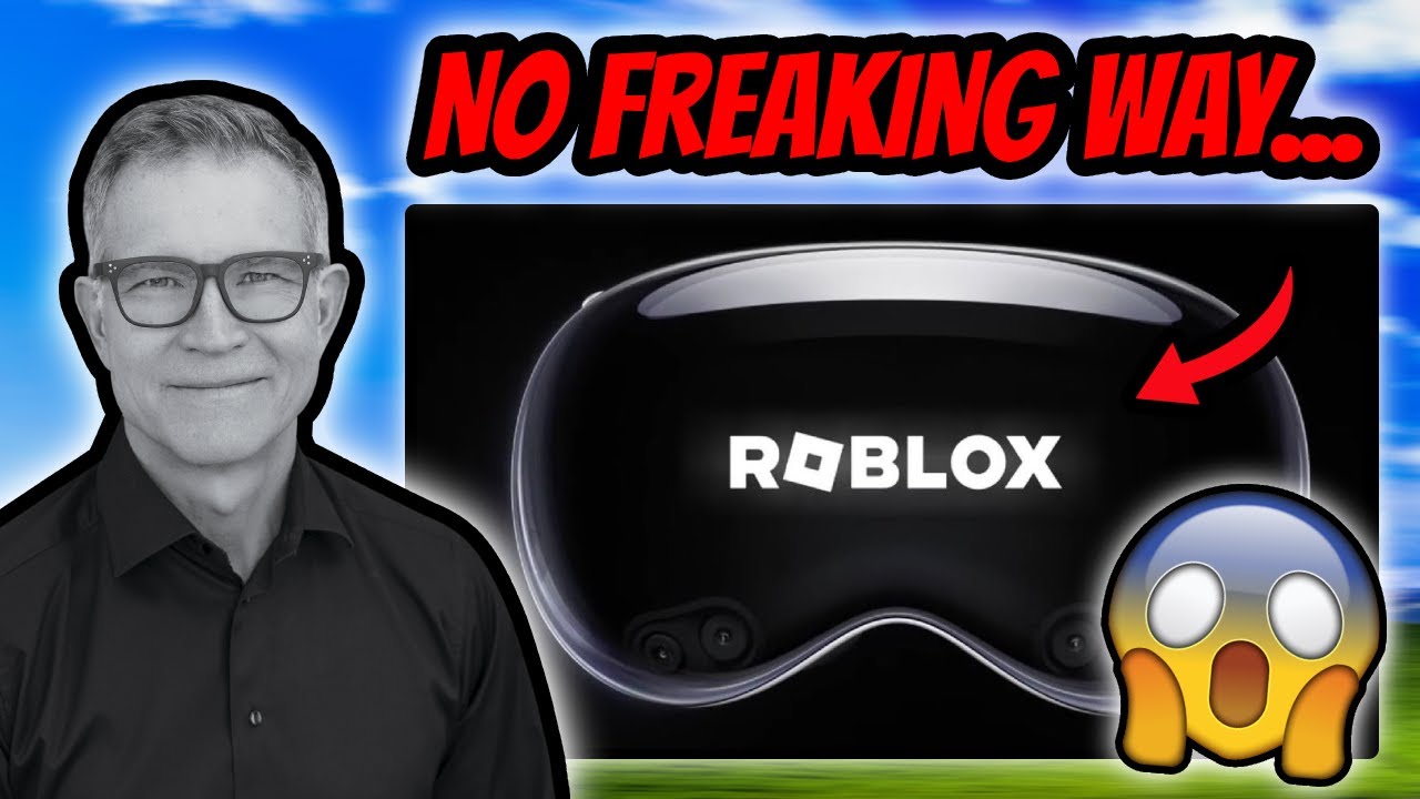 ROBLOX IS PARTNERING UP WITH APPLE'S VISION PRO? - YouTube