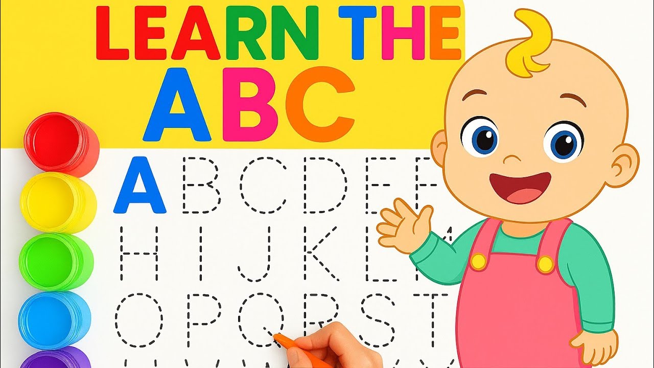 ABC Phonics Song | Color the Alphabet A to Z | Fun Learning for Kids ...