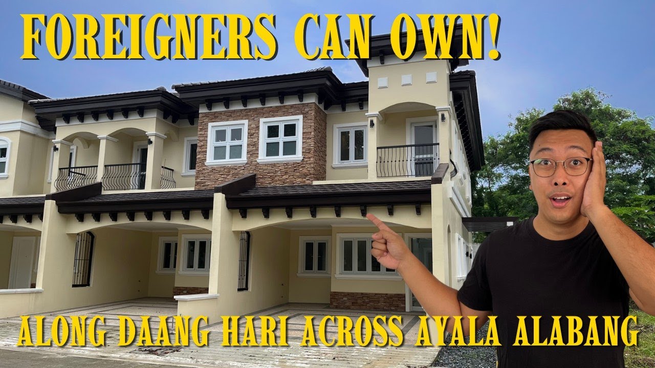 Luxurious Townhouse Along Daang Hari · Versailles Place Alabang | House ...
