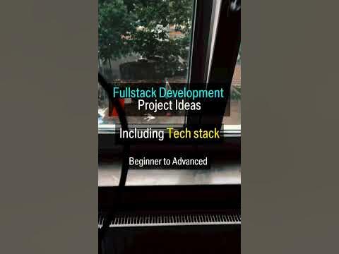 15 Fullstack Project Ideas with Suggested Tech Stacks - YouTube