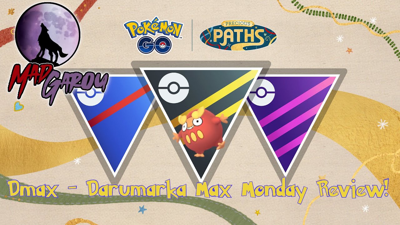 Pokémon go - Dynamax Preview - Dynamax Darumarka - Molten Glass Cannon ...