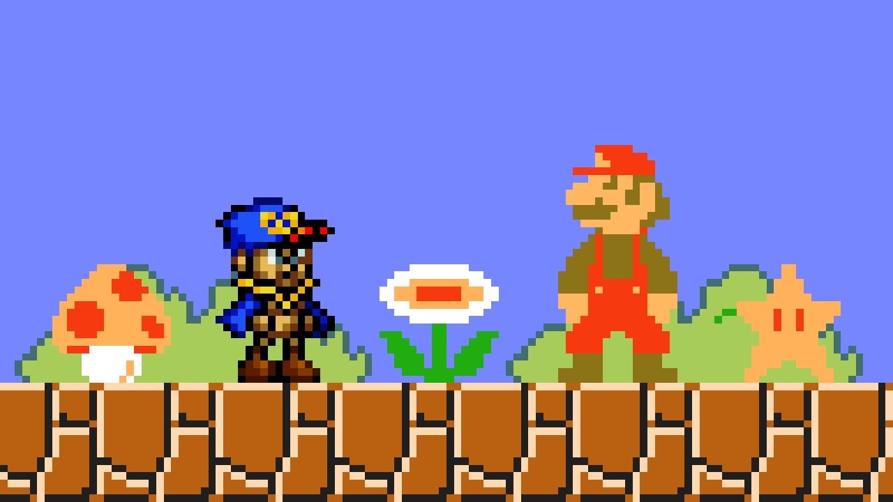 Geno in Super Mario Bros. 1 (Sonic Boll 1.9.3) - YouTube