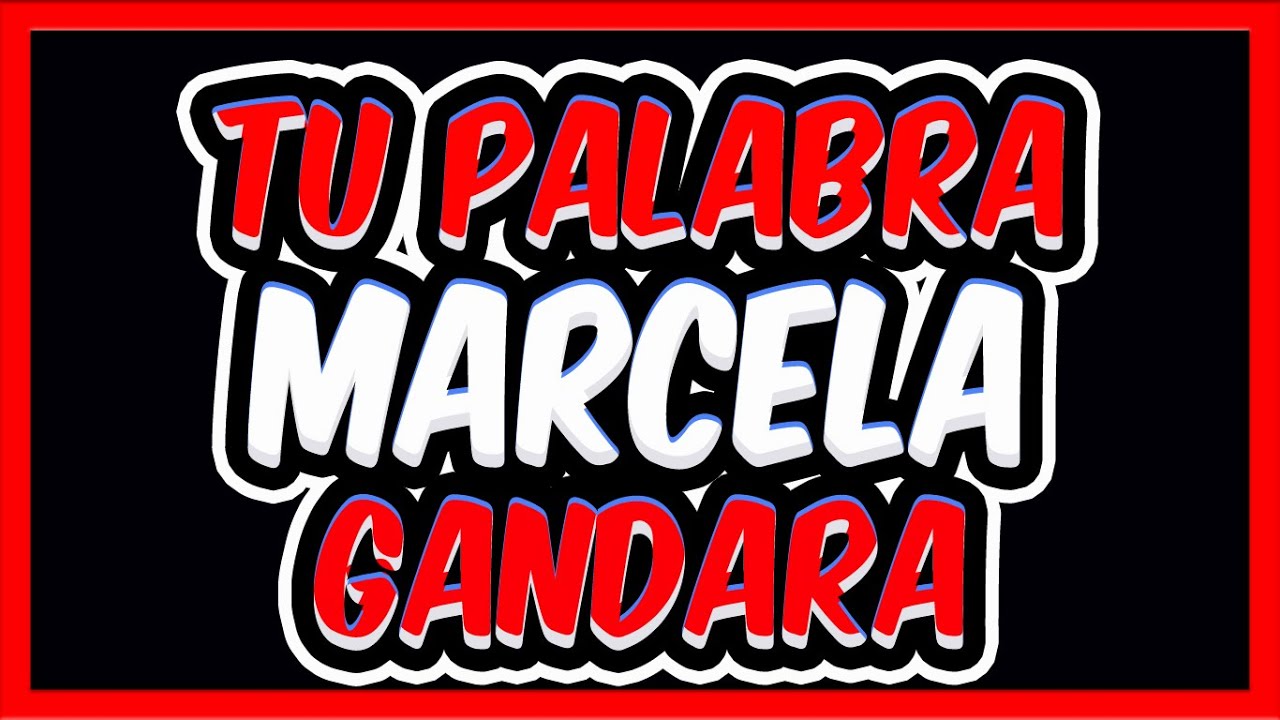 Tu palabra Marcela Gandara - Letra em Italiano.. Tua Parola.. - YouTube