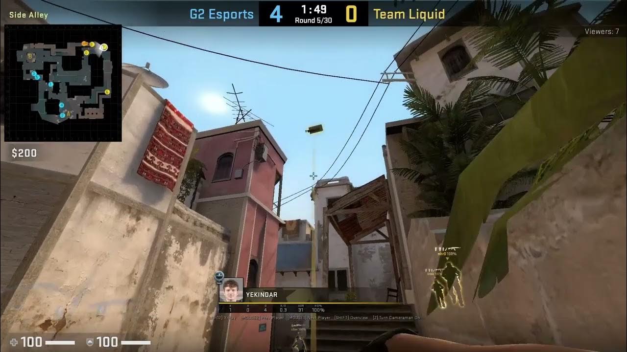 YEKINDAR Mirage Short Smoke From Outside Spawn (CS:GO TRICKS) - YouTube
