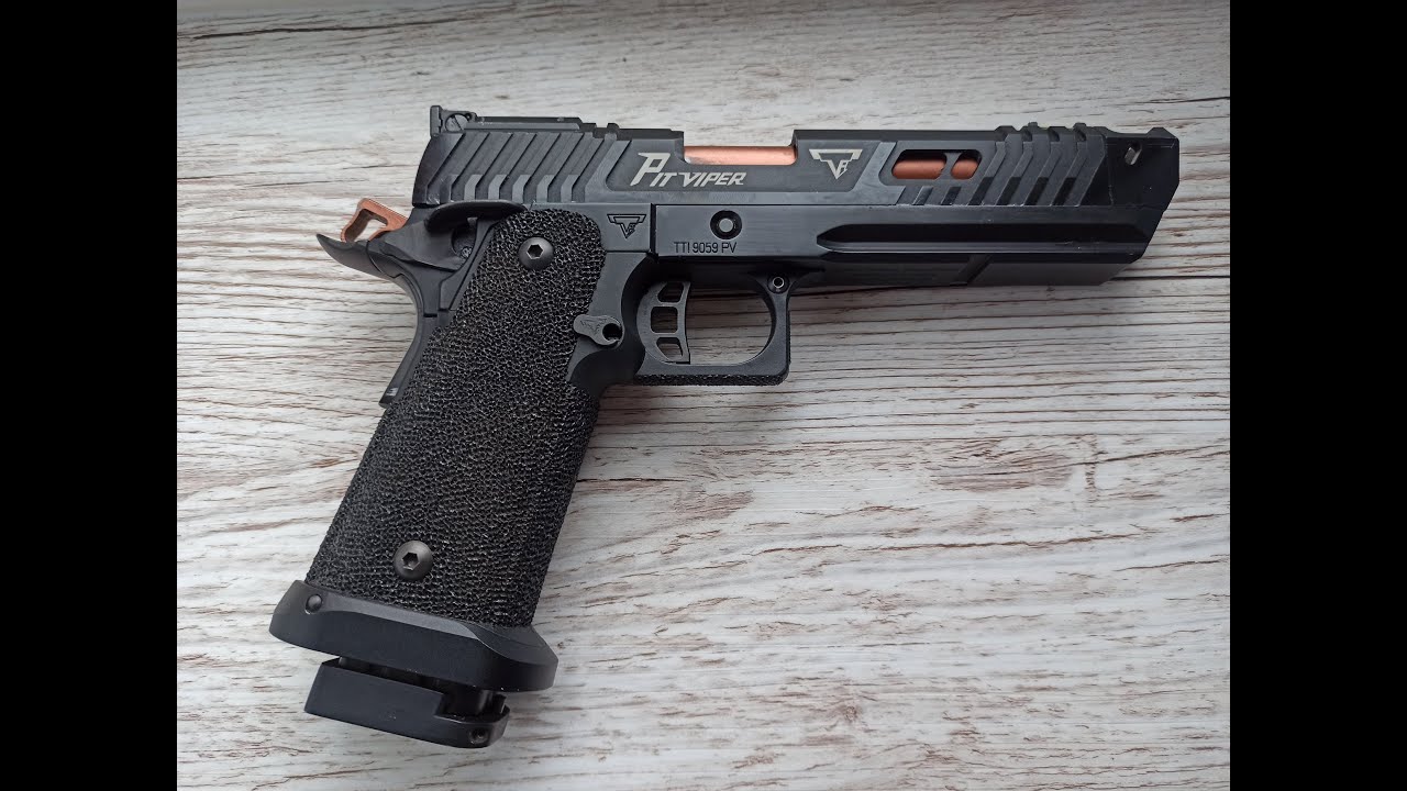 Pit Viper ASG Pistol Gameplay | R614 Army Armament - YouTube