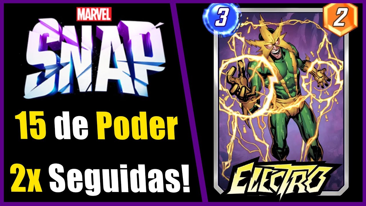 COMBO INSANO COM ELECTRO - Marvel Snap - #16 PTBR - YouTube