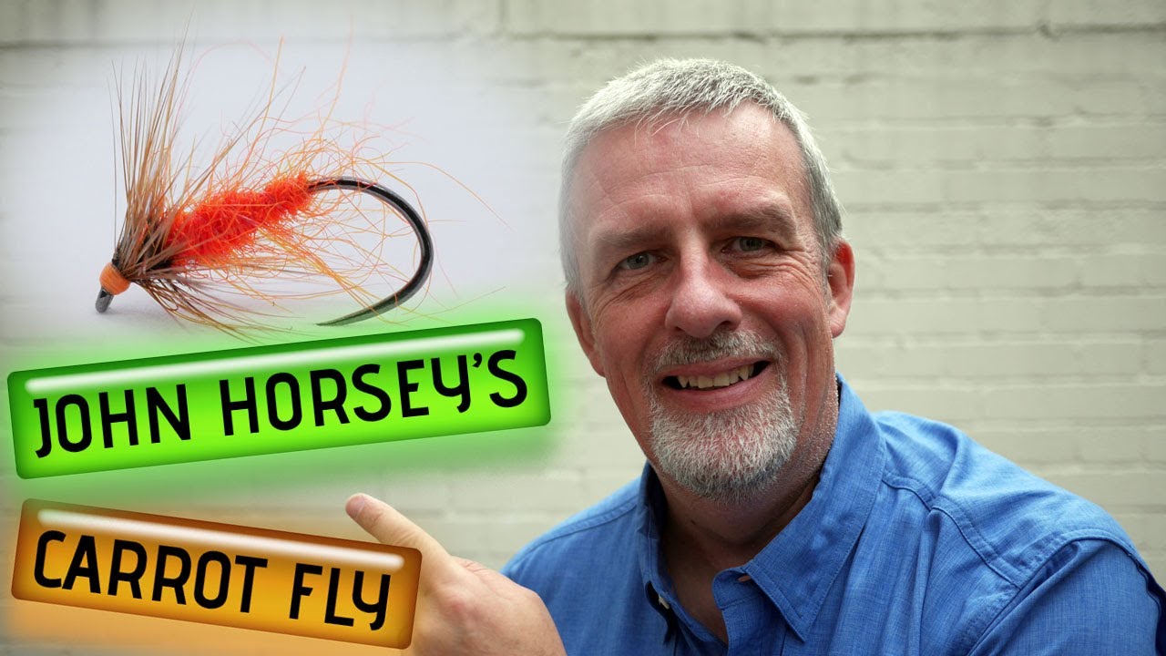 Fly Tying how to tie John Horsey's Carrot Fly 4K - YouTube