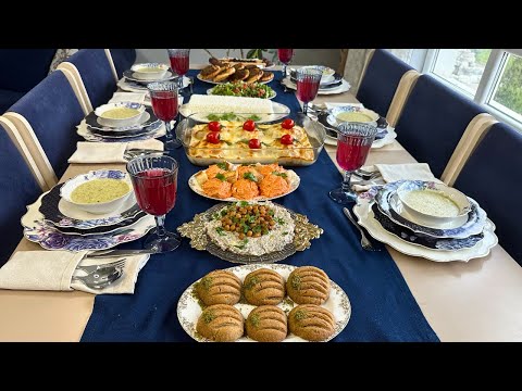 Akşam Yemeği Menüsü | Misafir İftar Sofrası Hazırlığı | Misafir Menüsü