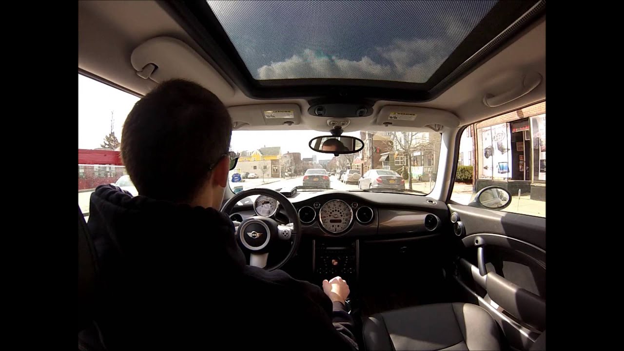 Mini Cooper S Cruise with 3" Straight Pipe - YouTube