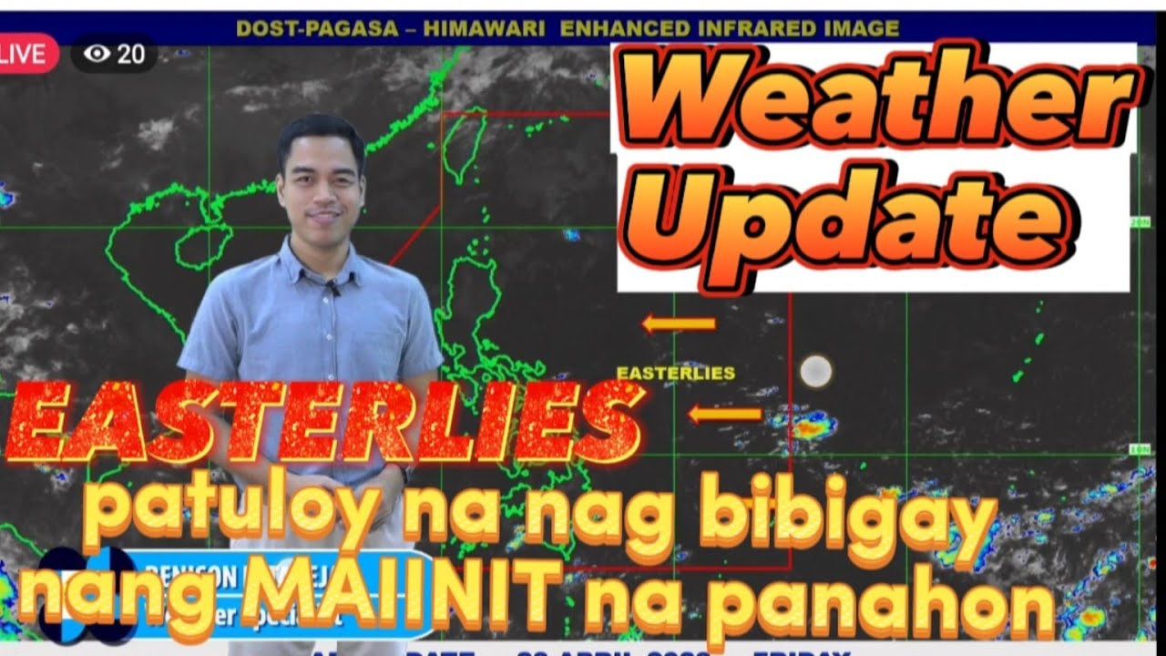 Balitang PANAHON weather forecast Philippines today April 28,2023 53:am ...
