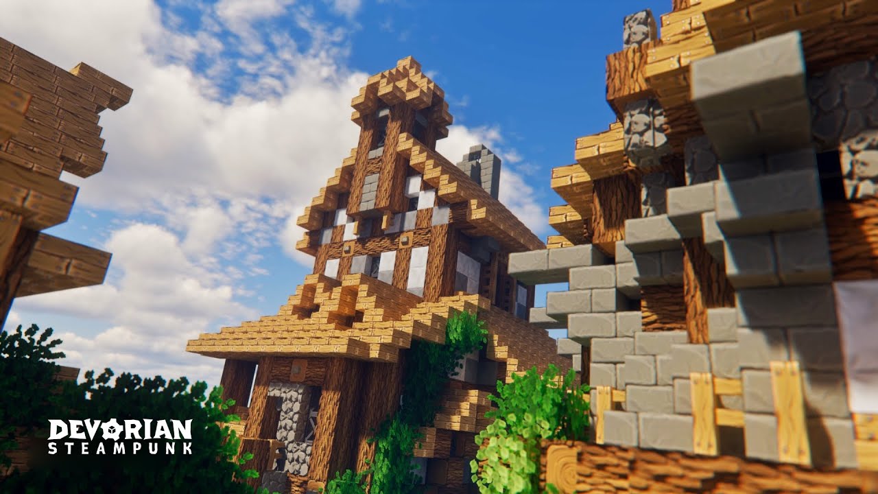 You need to try this RP for medieval builds | Devorian Steampunk - YouTube