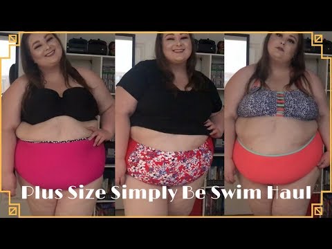 Affordable Plus Size Swimsuit Haul | Simply Be Haul With Try Ons | Summer 2018