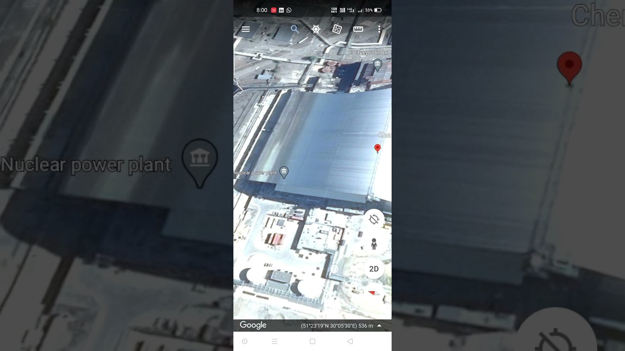 chernobyl Reactor 4 Google earth view. - YouTube