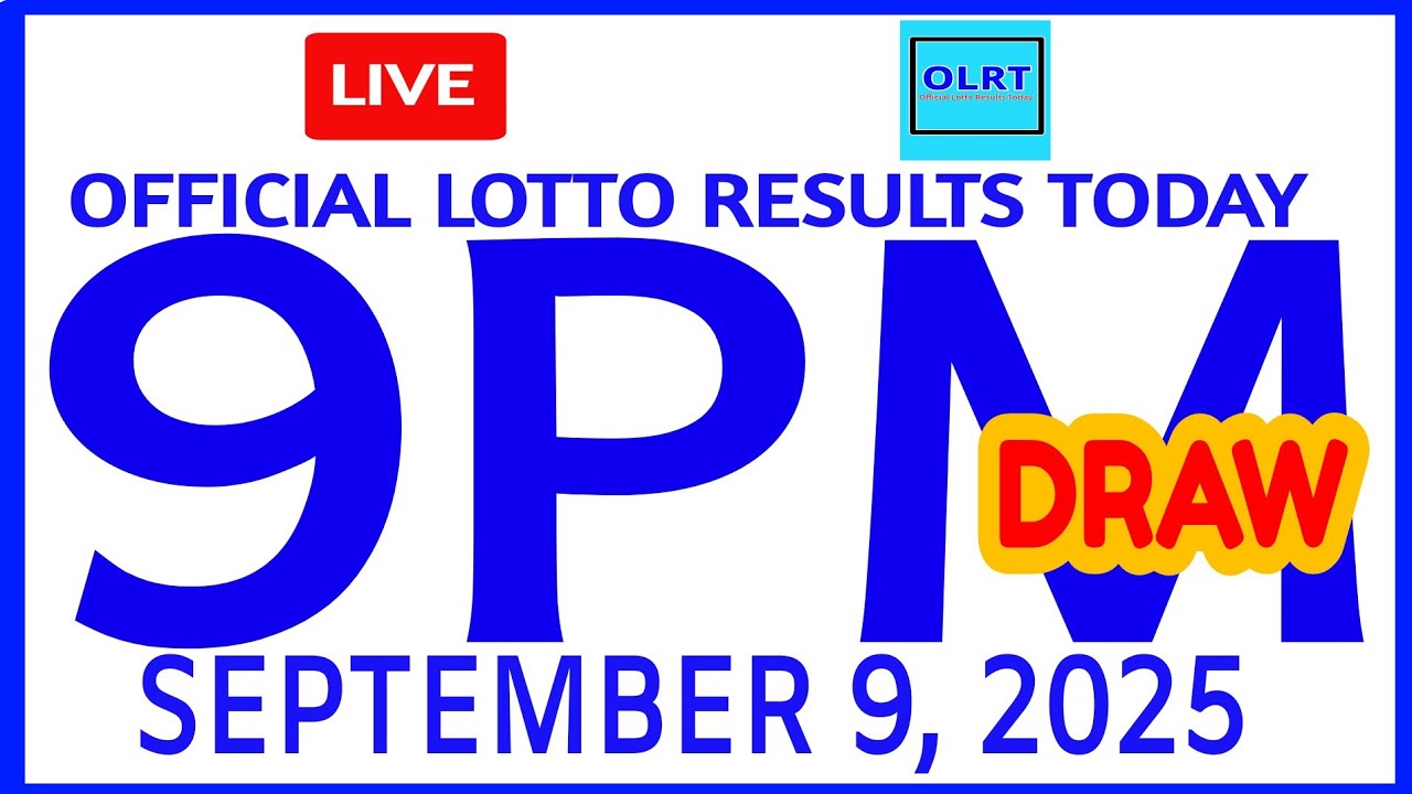 Lotto Results Today September 9, 2025 9pm draw swertres results - YouTube