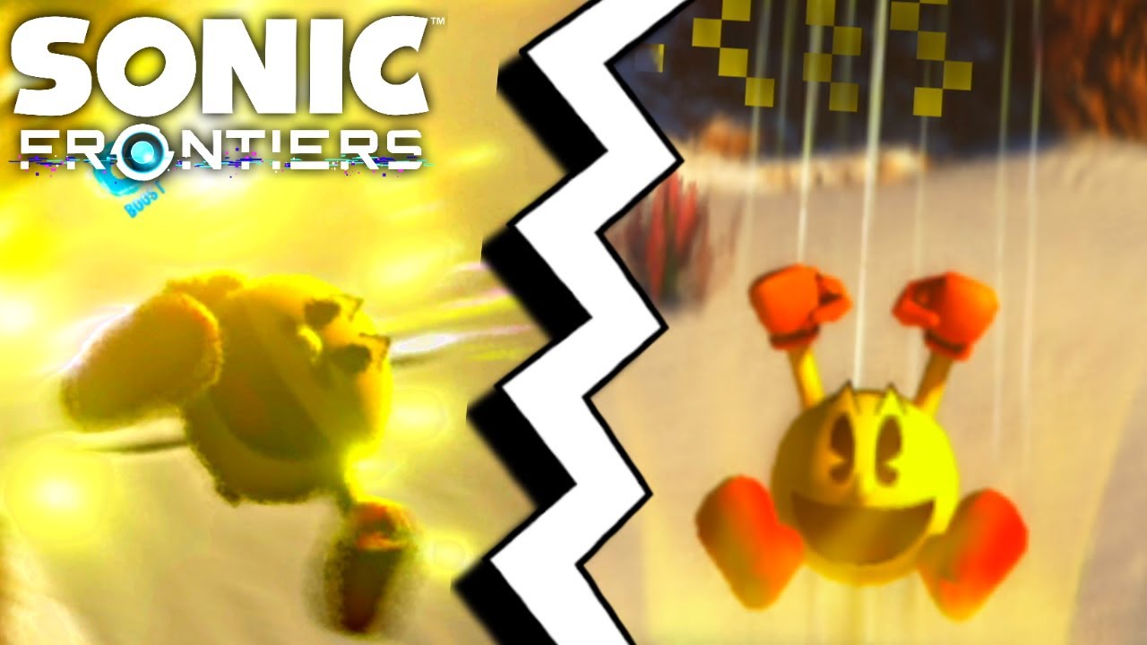 Pac-Man in Sonic Frontiers is Amazing! (New Animations, SFX & More ...