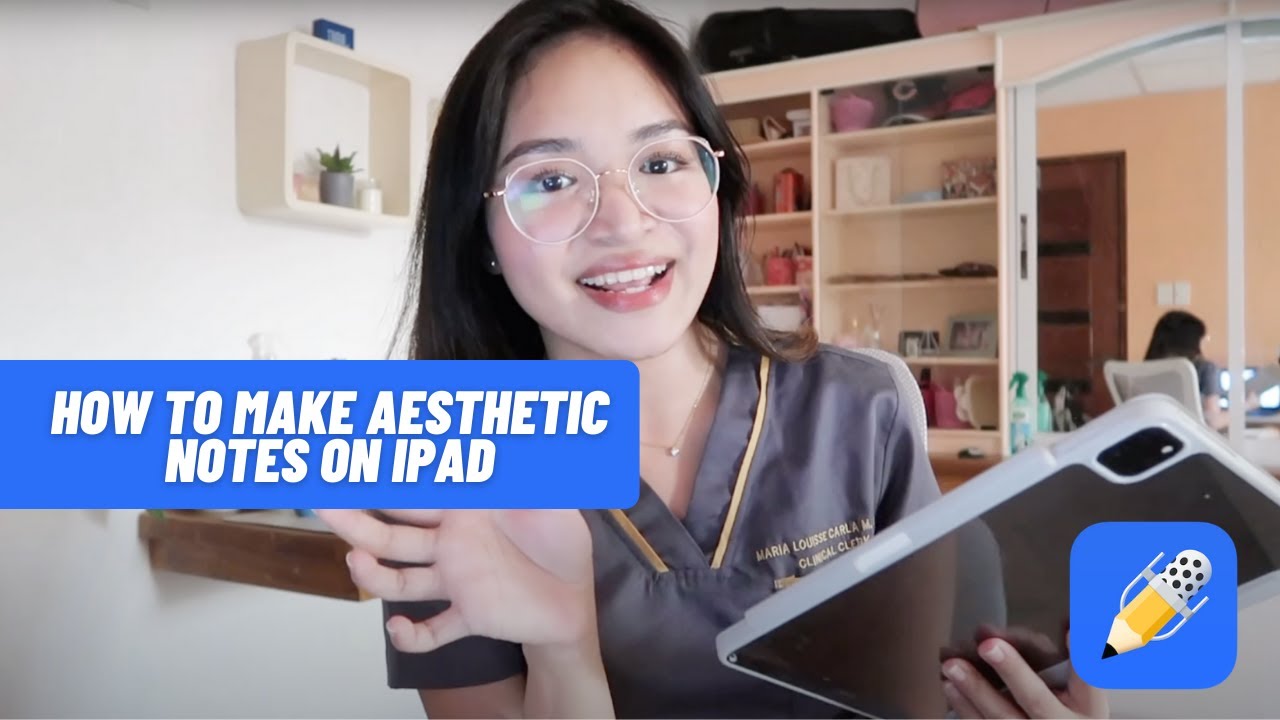 How to make aesthetic notes on iPad | Notability - YouTube