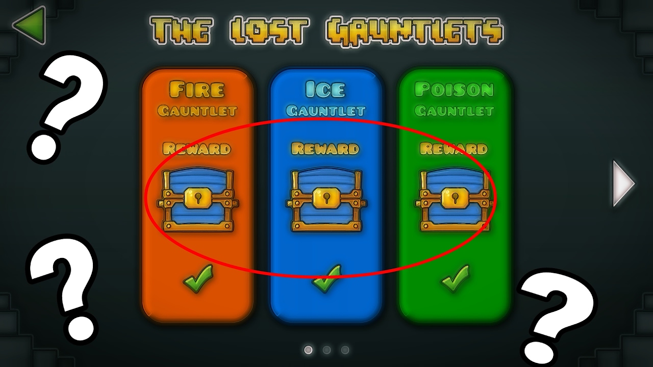 GAUNTLET REWARDS ARE POSSIBLE TO TAKE AGAIN & TWO CHESTS | Geometry ...