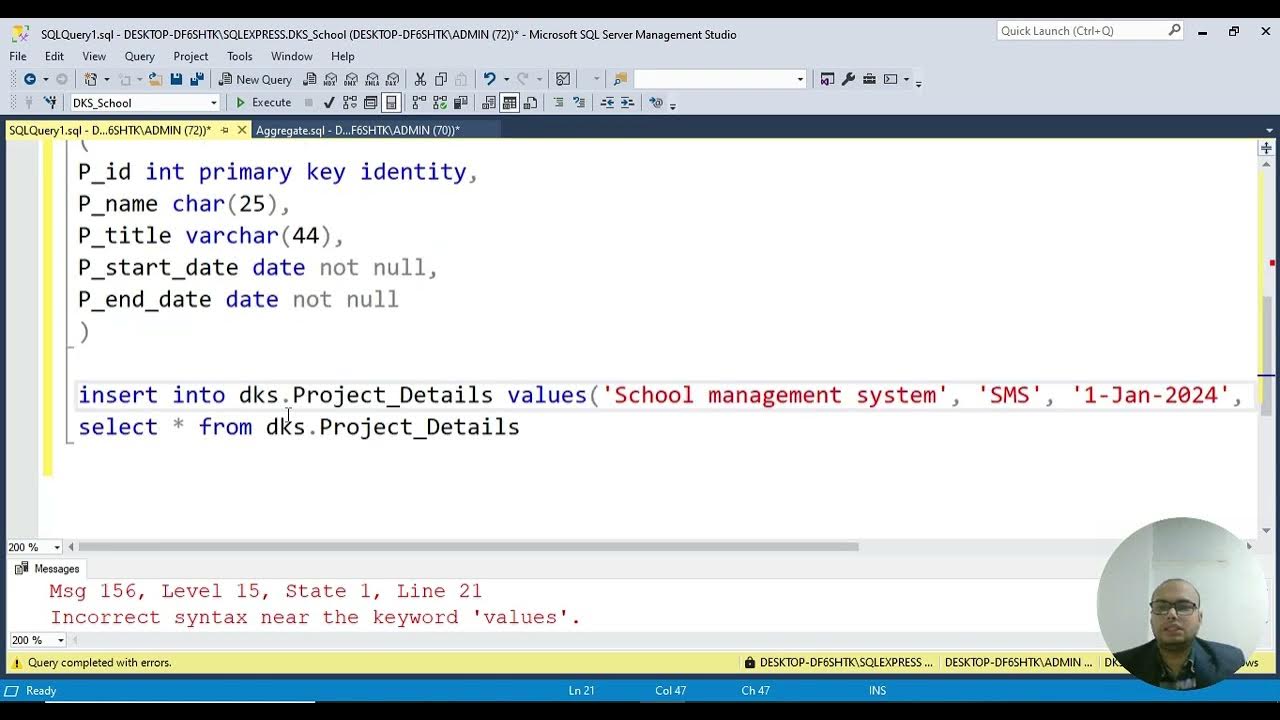#Schema in SQL Session-12 @divakarkushwaha9918 - YouTube