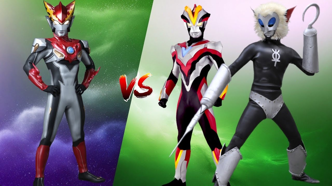 Ultraman Rosso Flame vs Alien Magma vs Ultraman Victory – The Ultimate ...