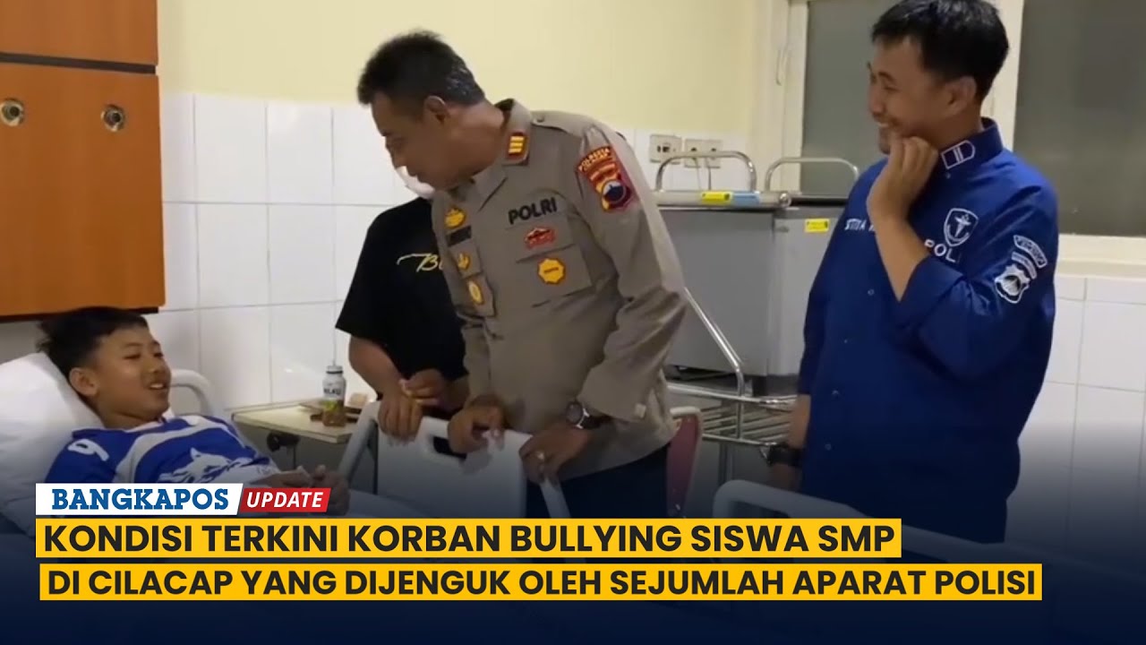 Kondisi Terkini Korban Bullying Siswa SMP di Cilacap yang Dijenguk oleh ...