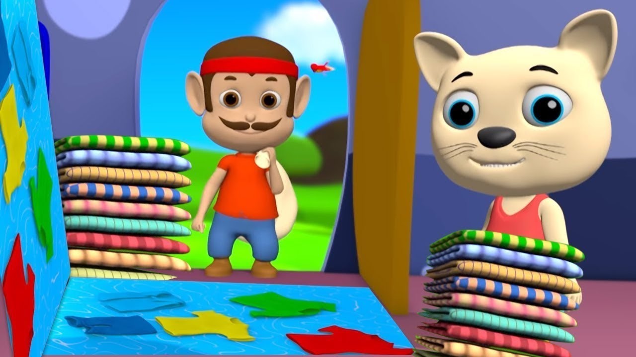 Dhobi Aaya Dhobi Aaya | धोबी आया धोबी आया | Best Hindi Rhymes for Kids ...