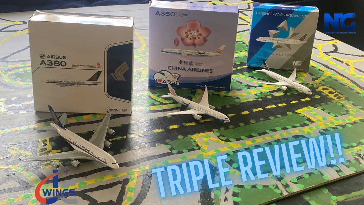 TRIPLE MODEL UNBOXING/REVIEW!!!! - YouTube