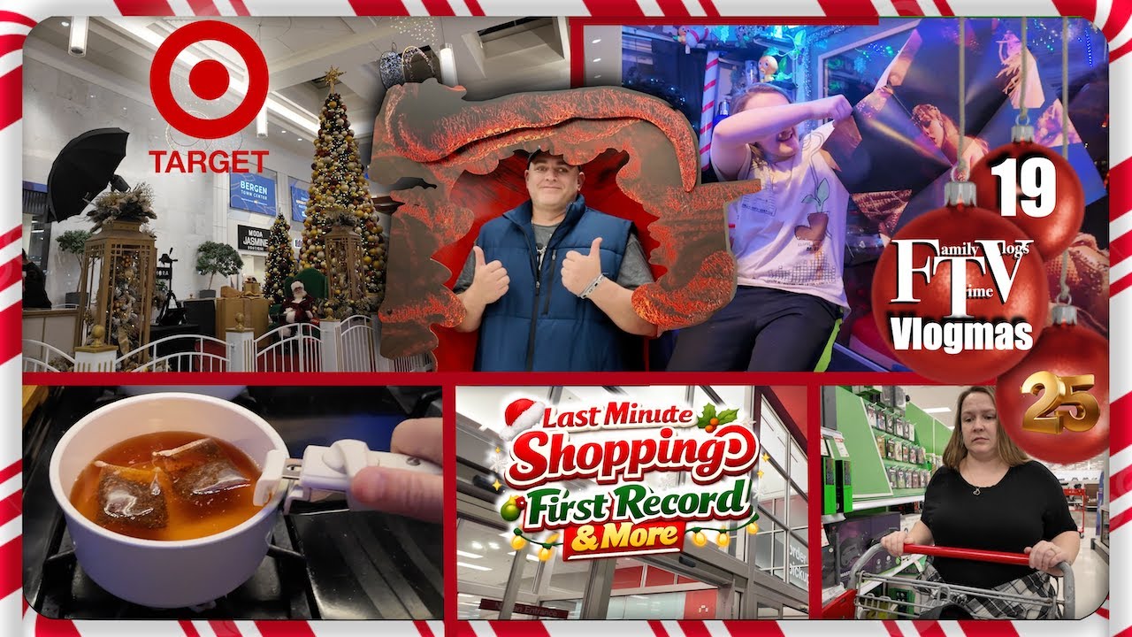 Last-Minute Christmas Shopping Target at Bergen Mall 🎄 | First Record ...