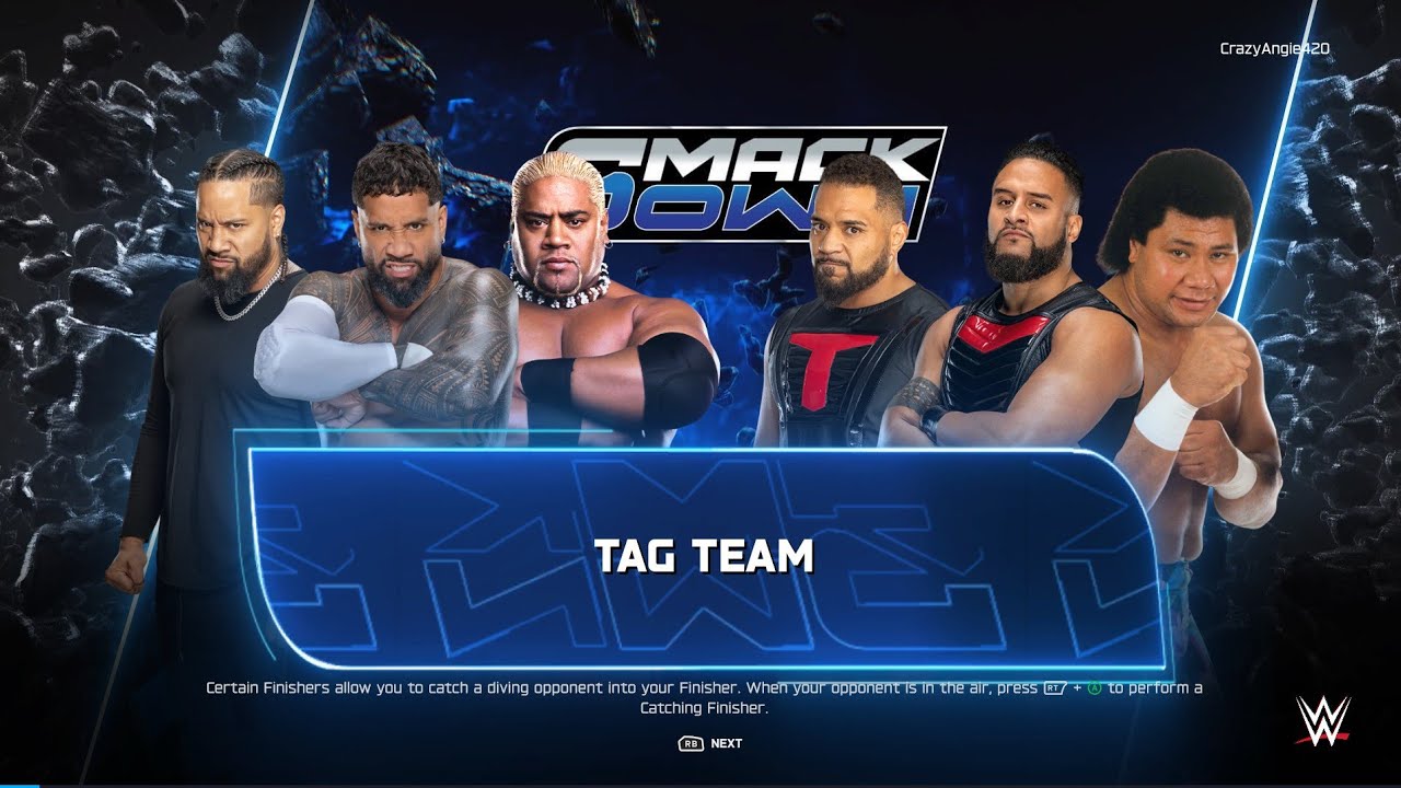 Jimmy and Jey Uso and Rikishi vs Tama Tonga, Tonga Loa and Haku ...