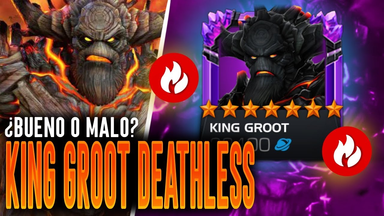 🔥KING GROOT DEATHLESS ES EXCELENTE😱 - YouTube