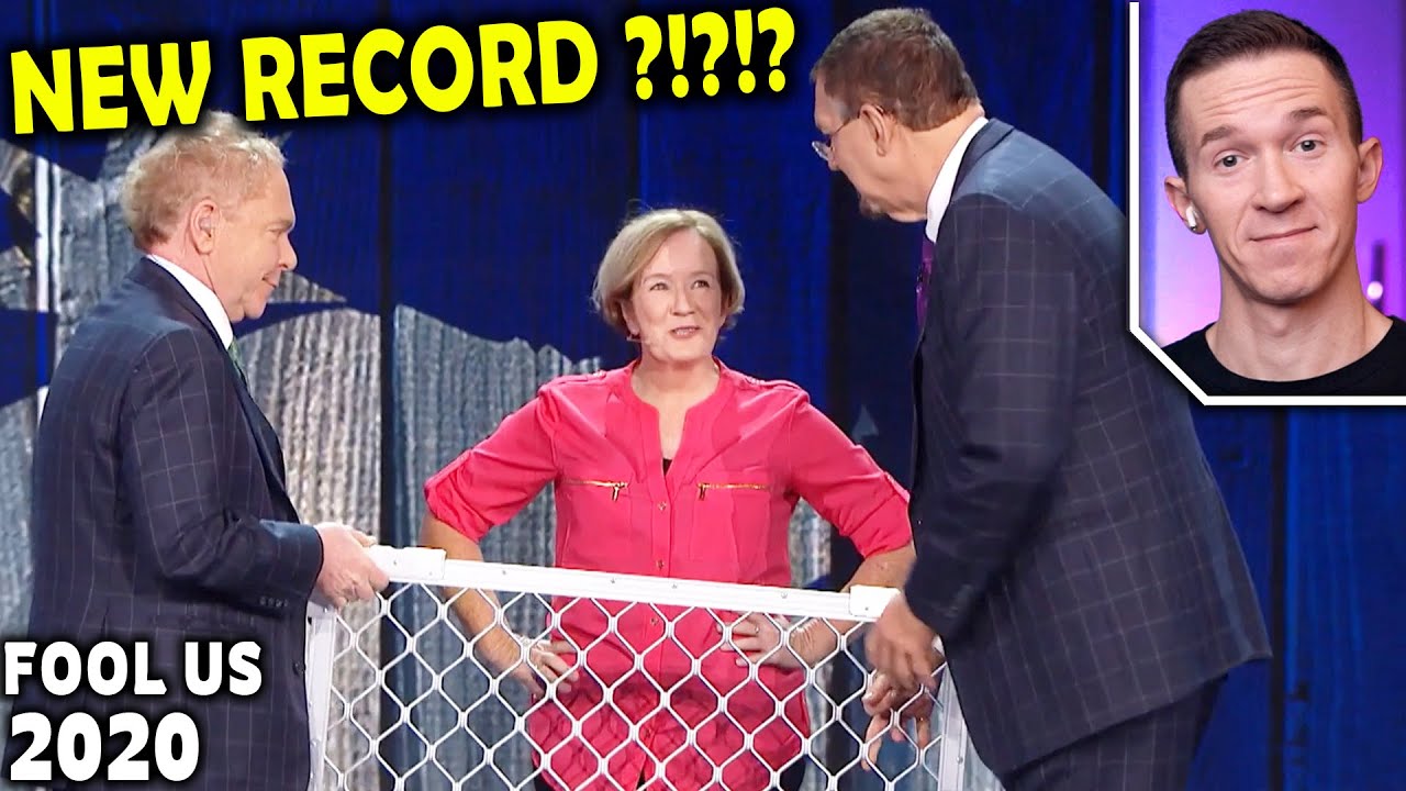 Magician REACTS to Helen Coghlan FOOL Penn & Teller For A THIRD TIME ...