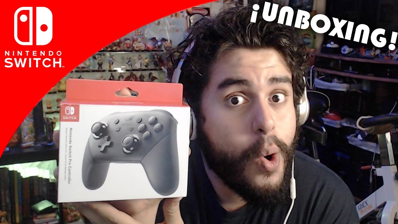 Control Pro Nintendo Switch | UNBOXING | 8BitCR - YouTube