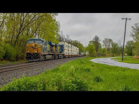 CSX I169-03 in Weedsport NY 5-4-25 - YouTube