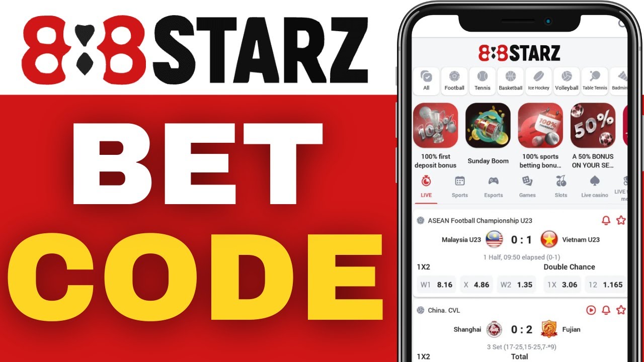 How To Bet On 888starz With Code - YouTube