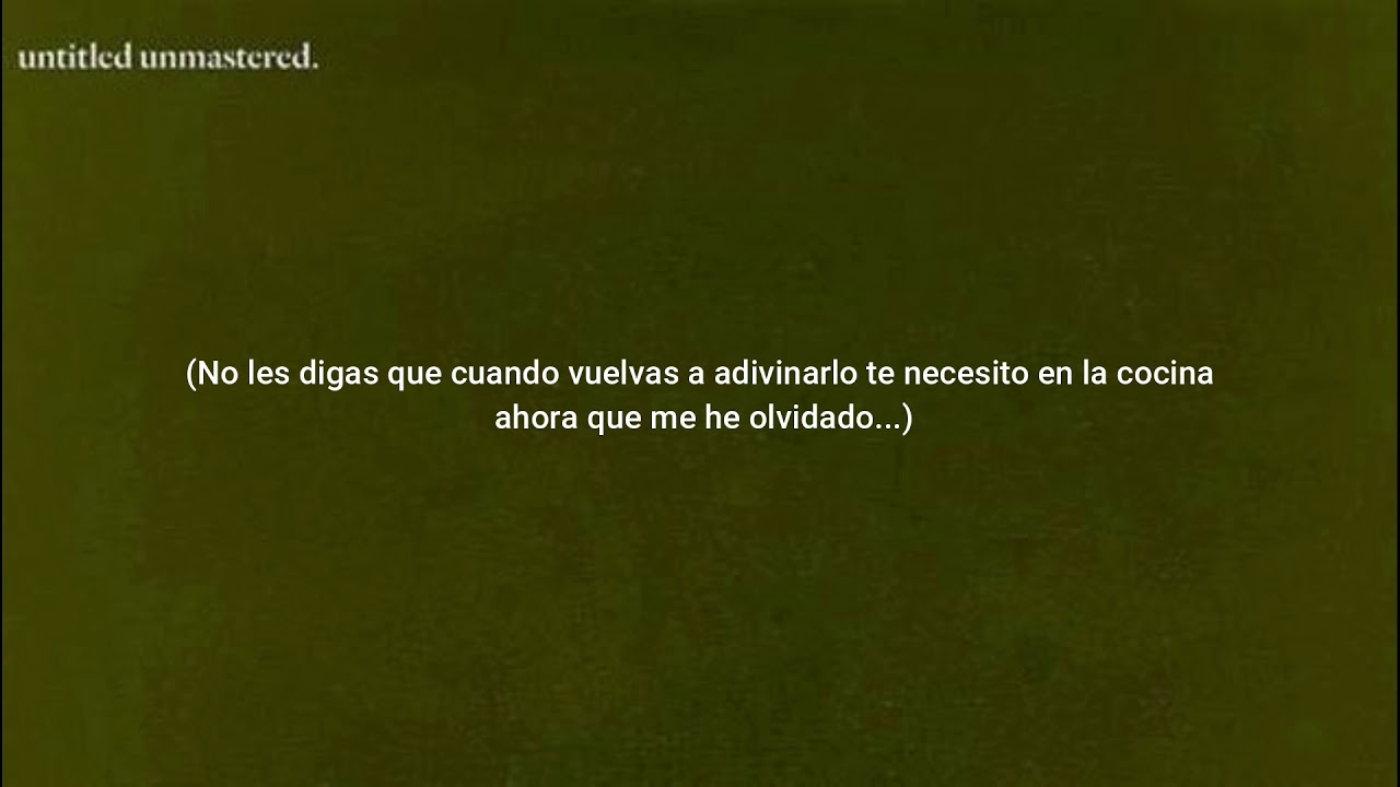 Kendrick Lamar Untitled 04 Sub Español - YouTube