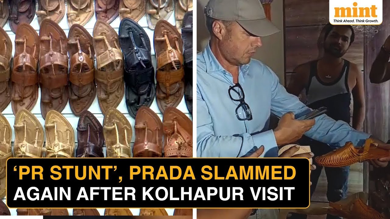 Prada’s Top Officials Finally Visit Kolhapur To Talk To Local Artisans ...