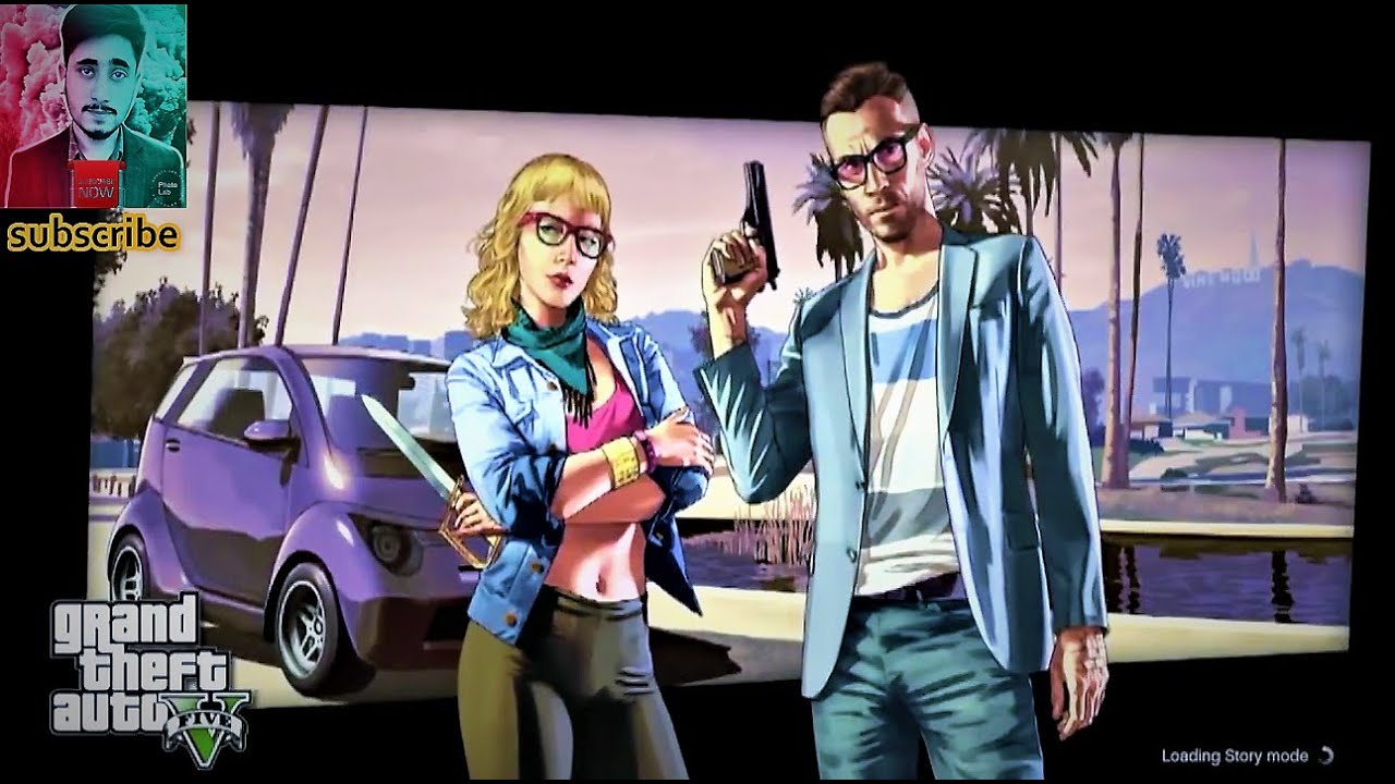 GTA 5 full loading screen (Official Remaster) - YouTube