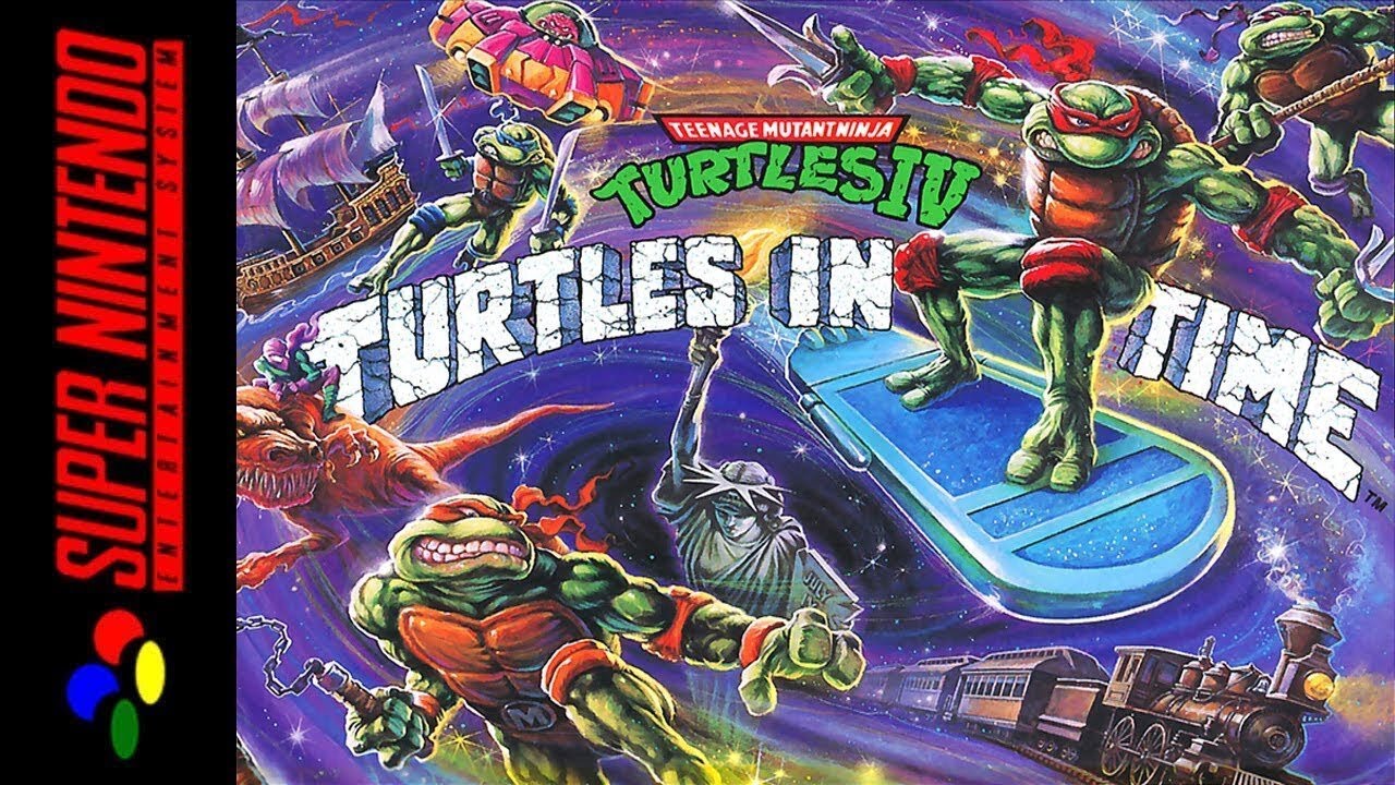 Turtles in Time gameplay struggle streaming. - YouTube