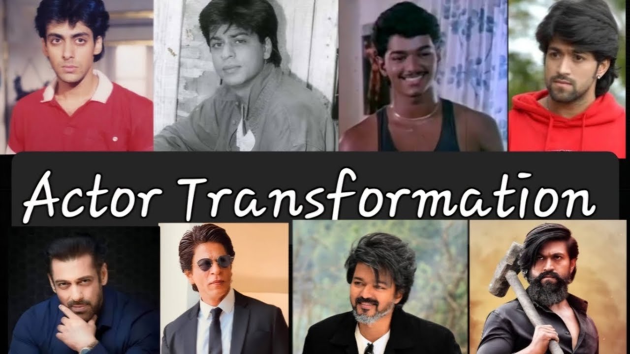 Actors Transformation #transformation - YouTube
