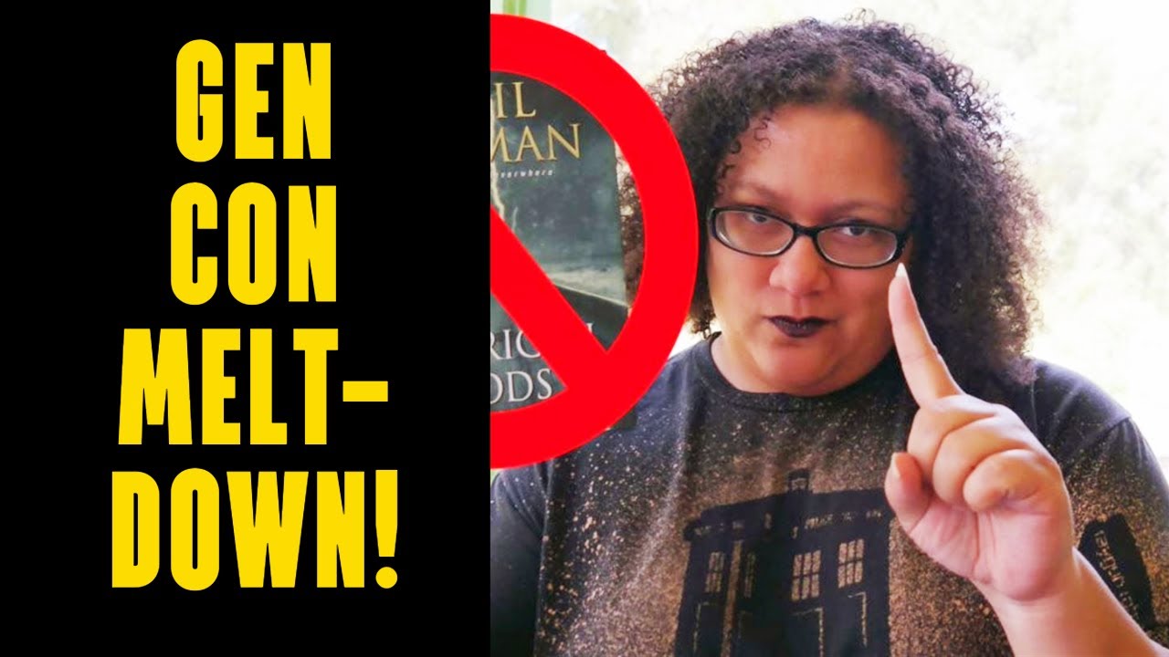 WOKE Sci-Fi Writer UNHINGED RANT At Gen Con For Wanting Bigger Draws As ...