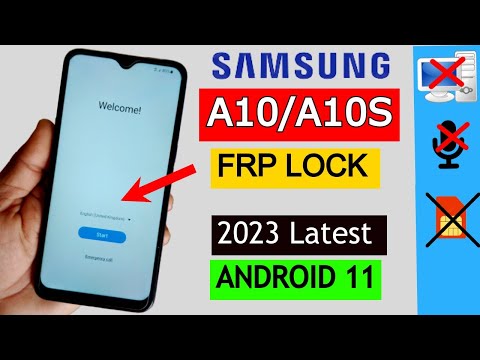 Samsung A10/A10S Frp Bypass 2024 | Google Account Remove/FRP Unlock 🔓 Without PC Android 11