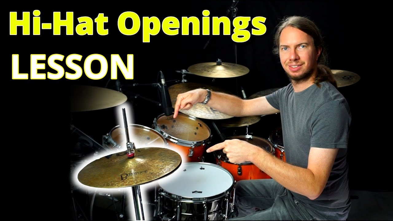 Hi-Hat Openings in the Groove - Your lesson to get it done properly ...
