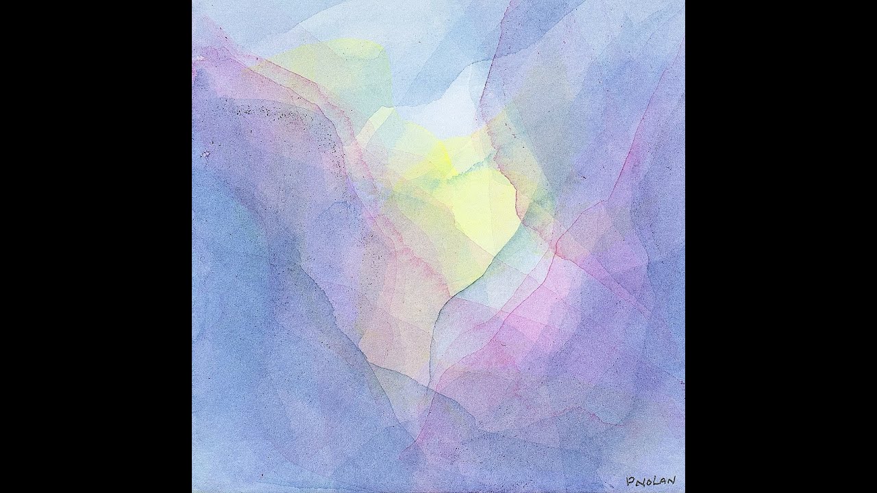 PETER NOLAN Watercolor and Veil Paintings - YouTube