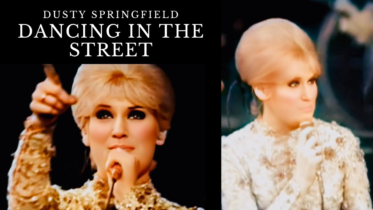 HD Enhanced Colorization: Dusty Springfield - Dancing In The Street ...