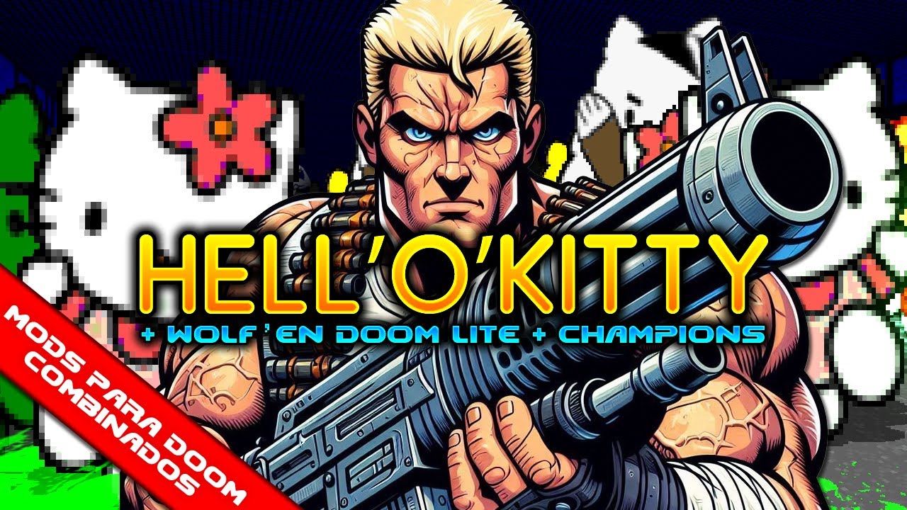Hell’O’Kitty + Wolf ‘En Doom Lite Classic Weapons Only [Mods para Doom ...