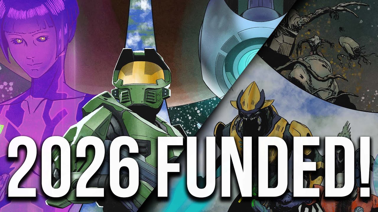 The power of the Halo community -- another calendar funded! - YouTube