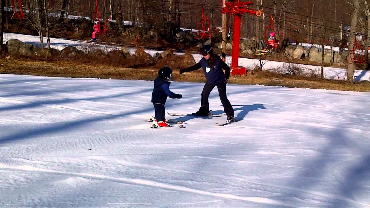 Jack Skiing at Tuxedo Ridge - YouTube