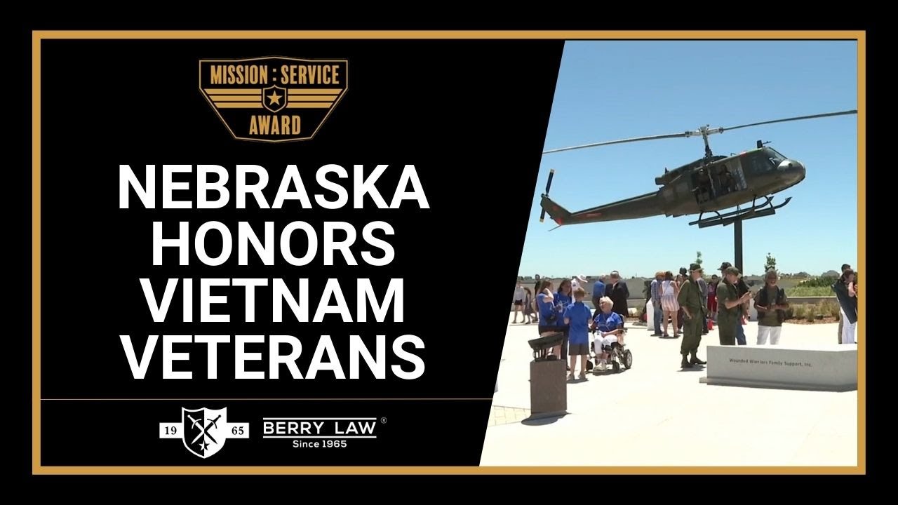 New Memorial Pays Tribute to Nebraska's Vietnam Veterans - YouTube