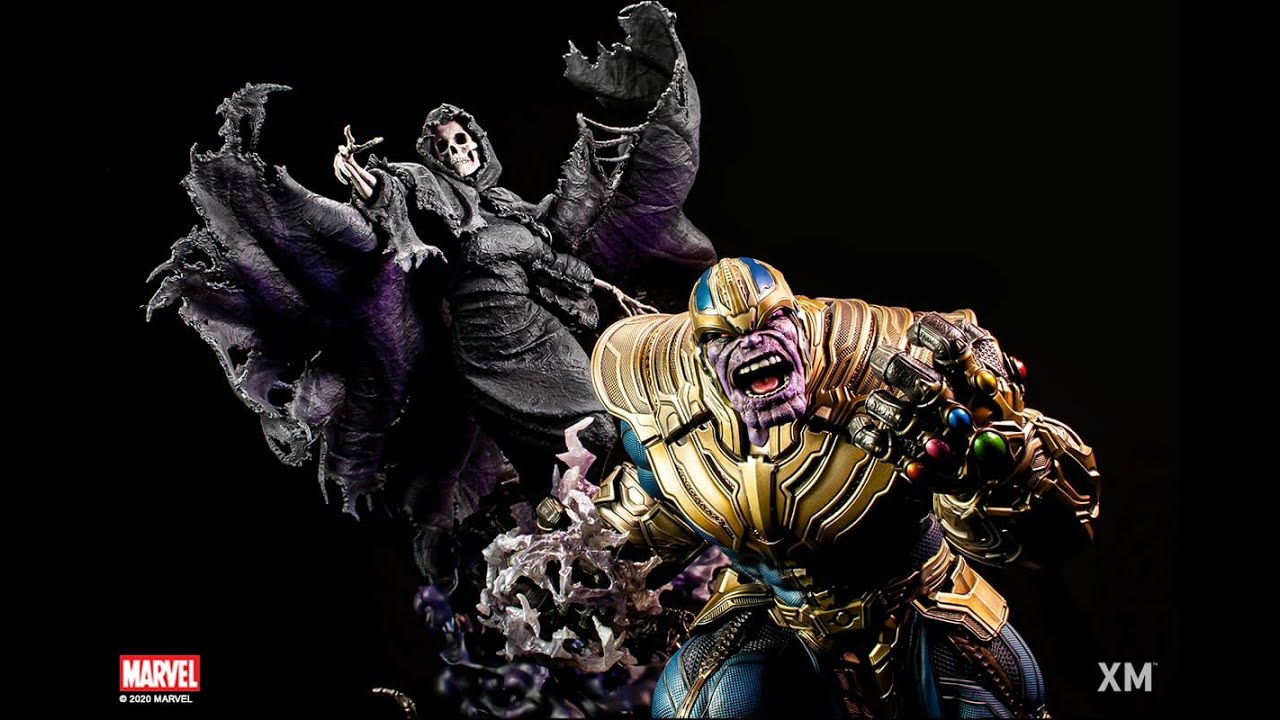 DUO Marvel Comics Thanos et Lady Death 1/4 de chez XM STUDIOS, entre ...